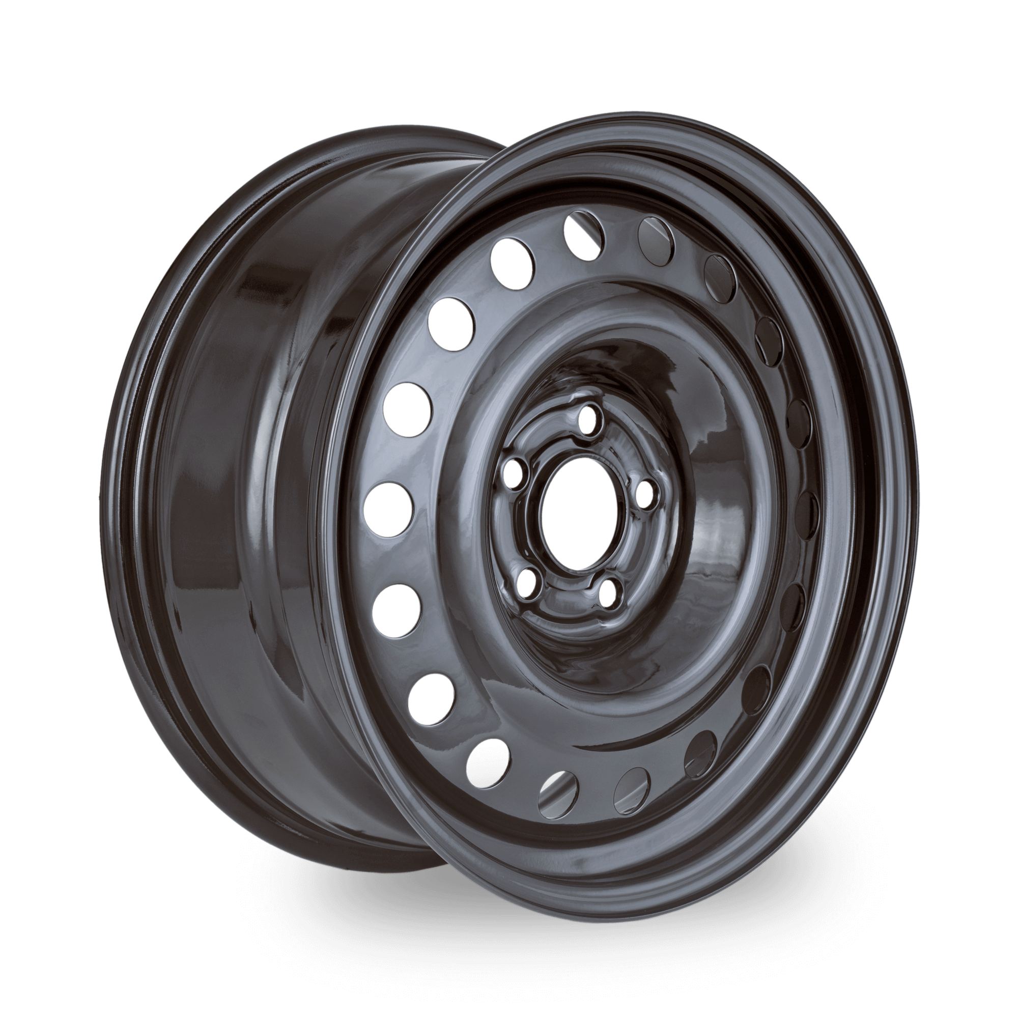 Tuff Torque Standard Steel Wheel 17" x 7.5" ET50 Black - 4x4 Tyres