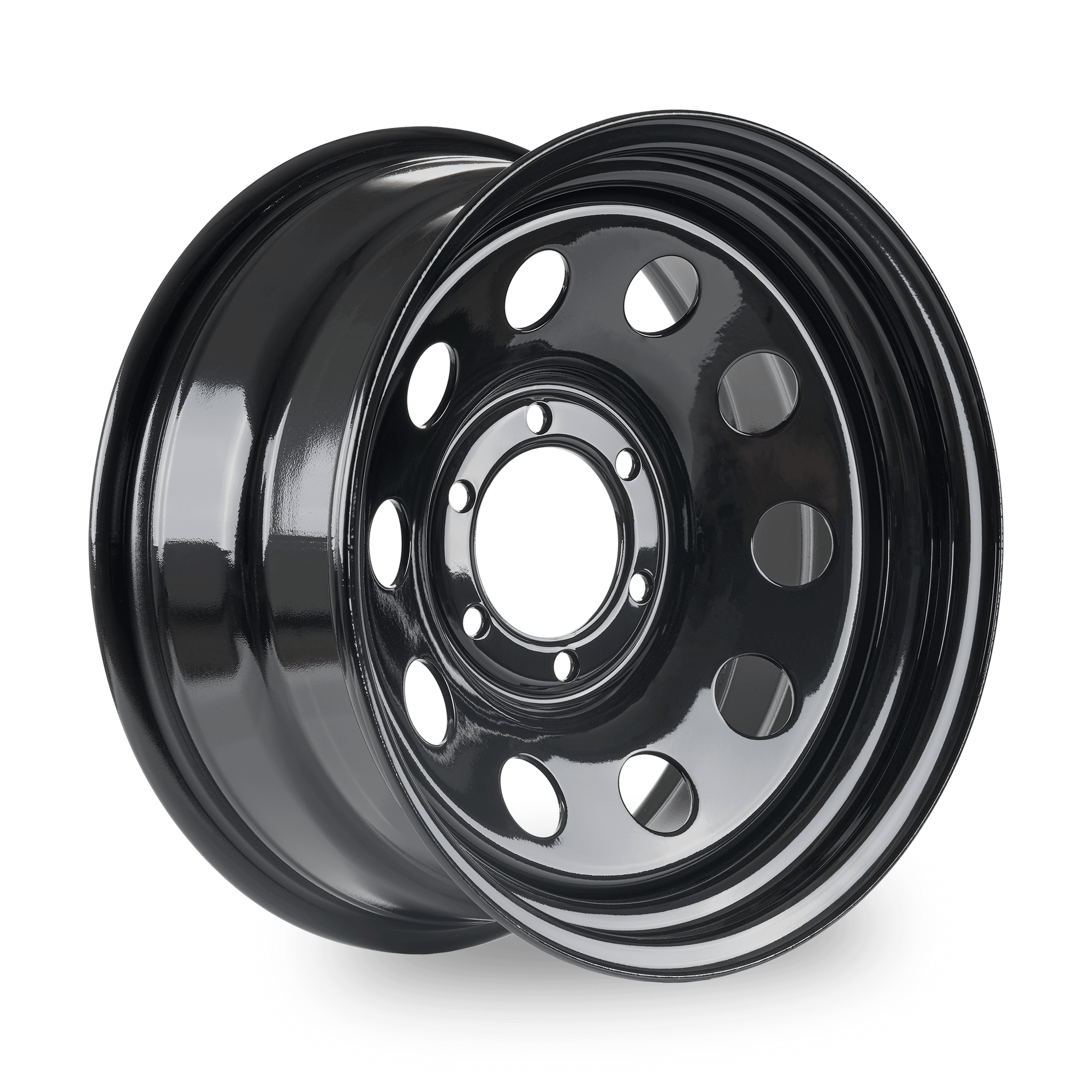 Tuff Torque Modular Steel Wheel 17" x 8" ET-25 Black - 4x4 Tyres