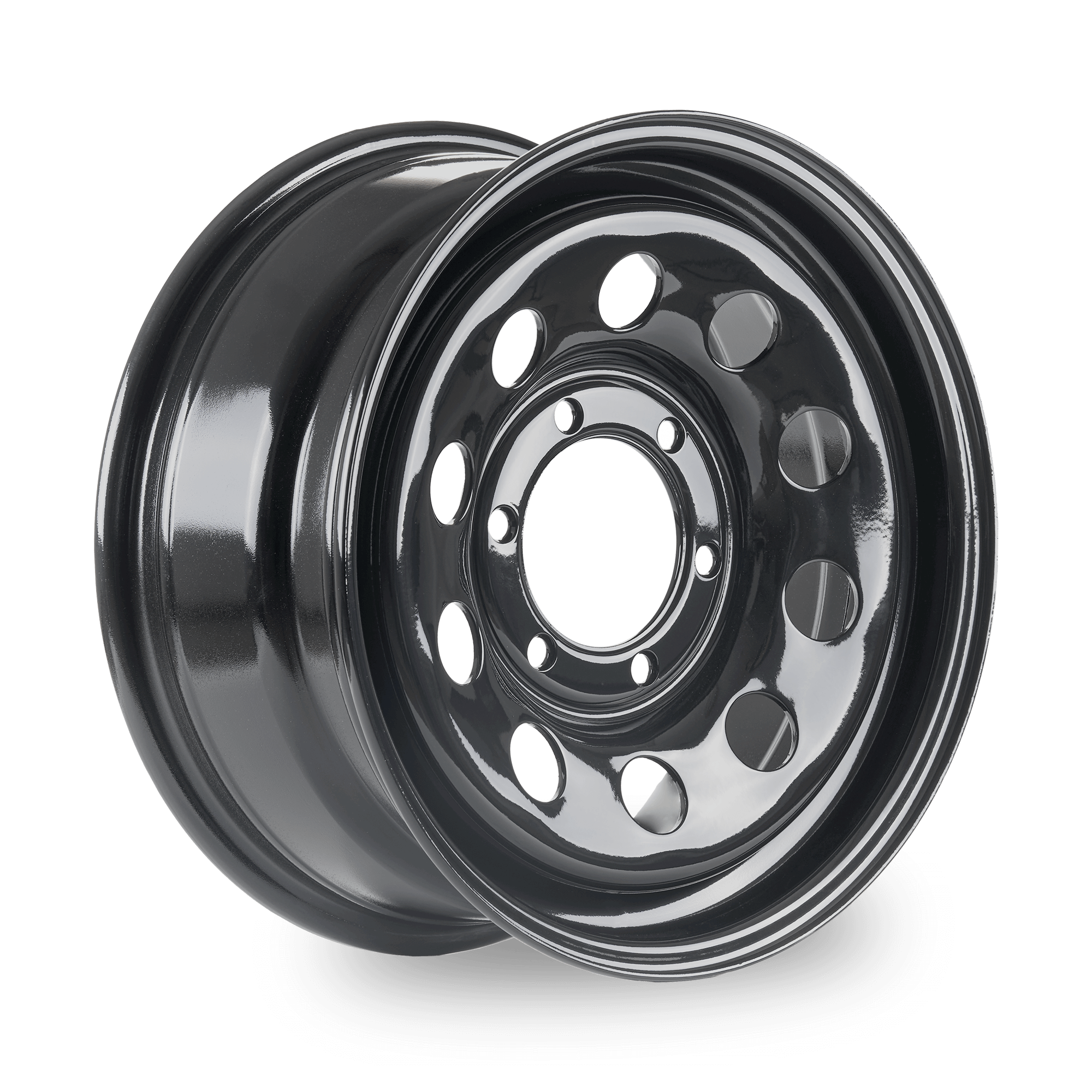 Tuff Torque Modular Steel Wheel 16" x 7" ET35 Black - 4x4 Tyres