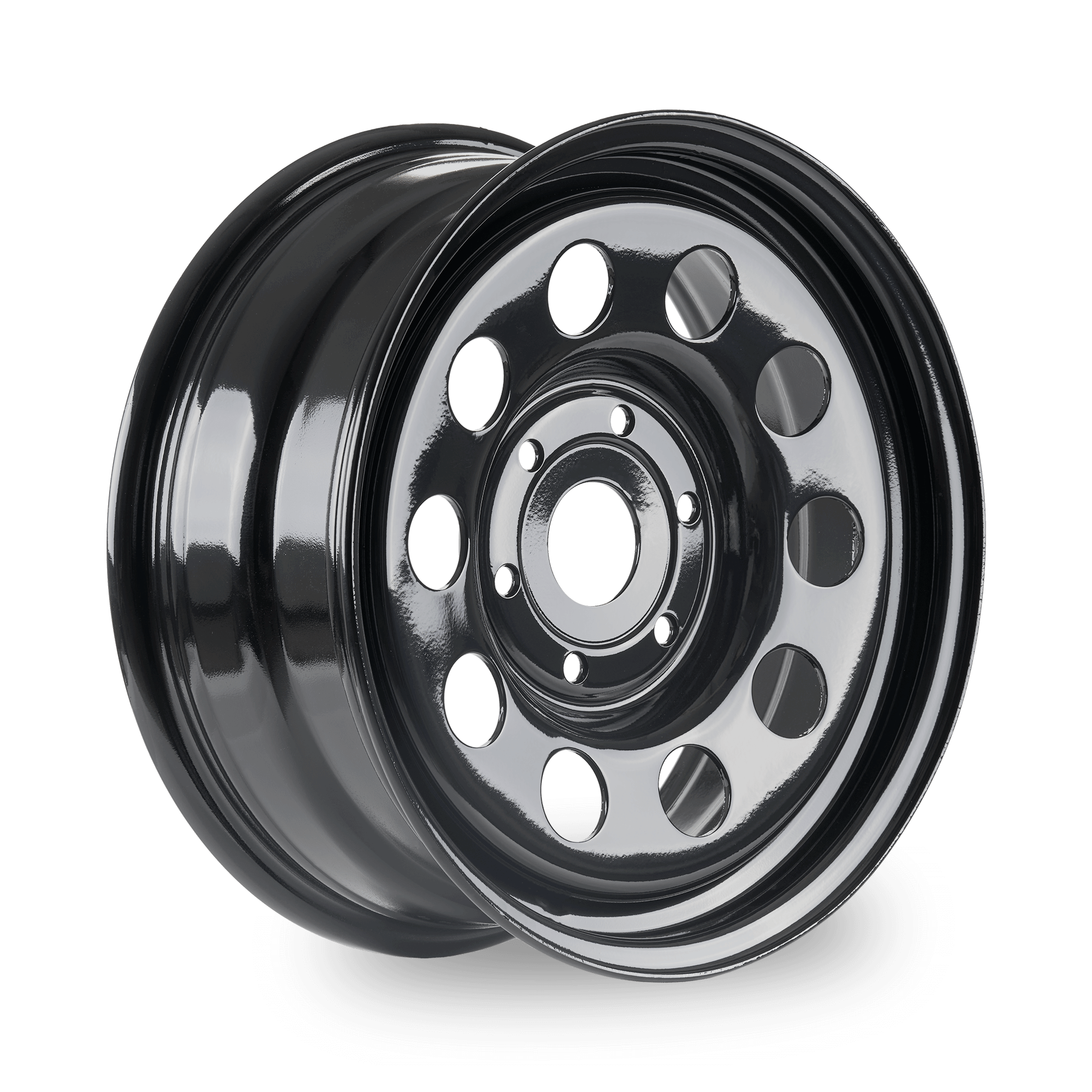 Tuff Torque Modular Steel Wheel 17" x 7" ET35 Black - 4x4 Tyres