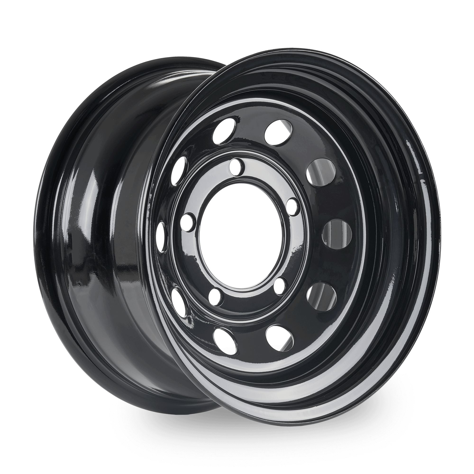 Tuff Torque Modular Steel Wheel 16" x 8" ET0 Black - 4x4 Tyres