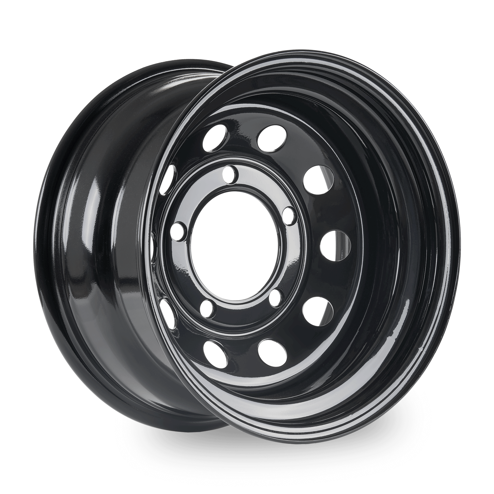 Tuff Torque Modular Steel Wheel 16" x 8" ET-35 Black - 4x4 Tyres