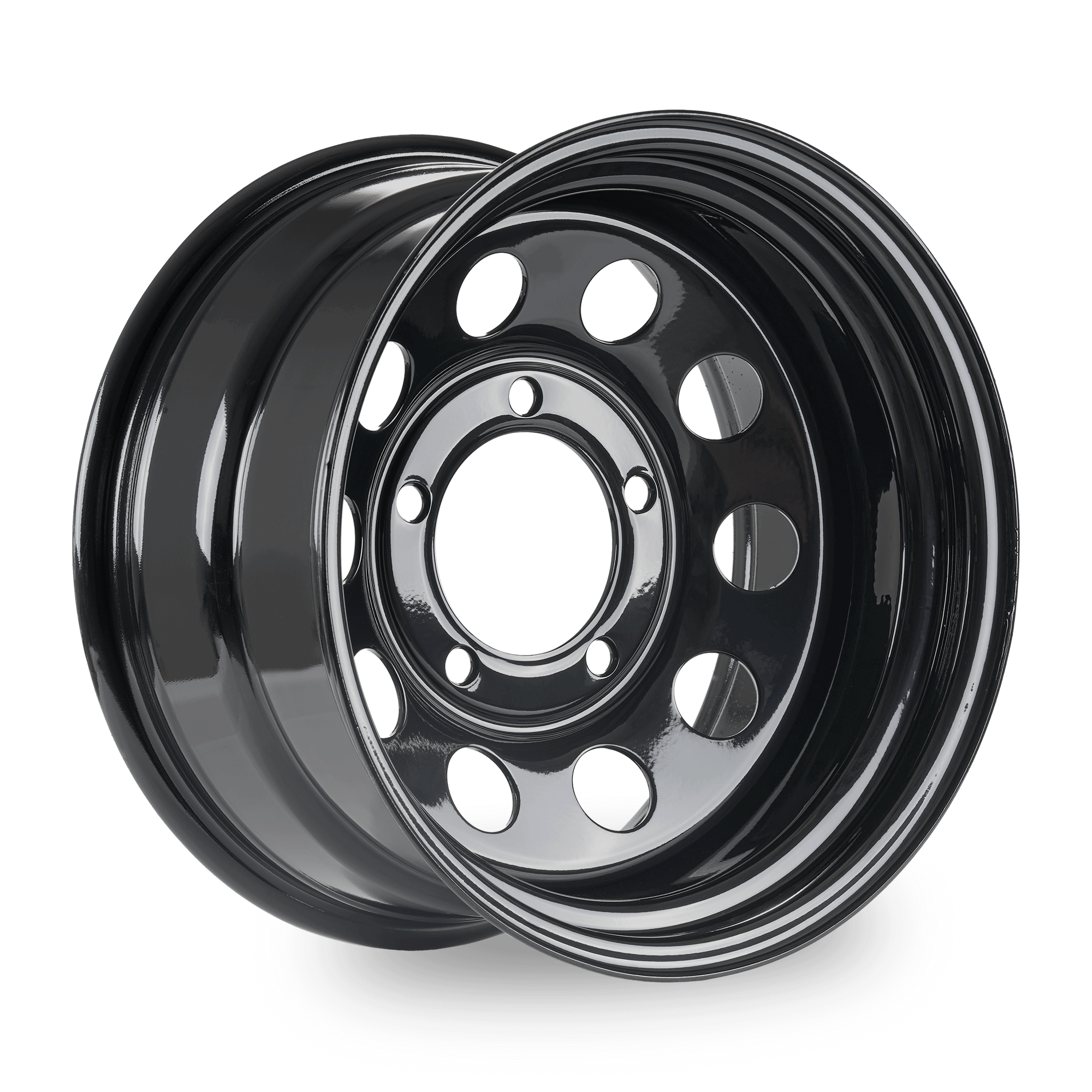 Tuff Torque Modular Steel Wheel 17" x 9" ET-25 Black - 4x4 Tyres